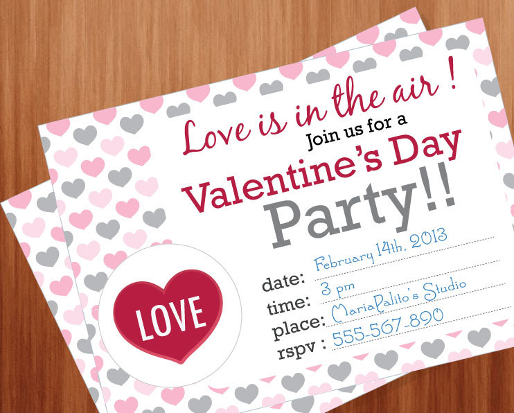 Party - Sweet Love Valentine Full Printable Collection PDF File , DIY ...
